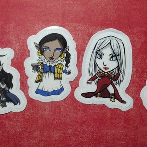 Castlevania Chibi Stickers - Etsy