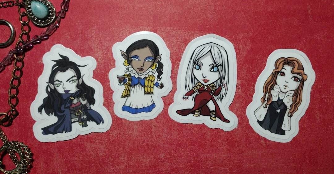 Castlevania Chibi Stickers - Etsy