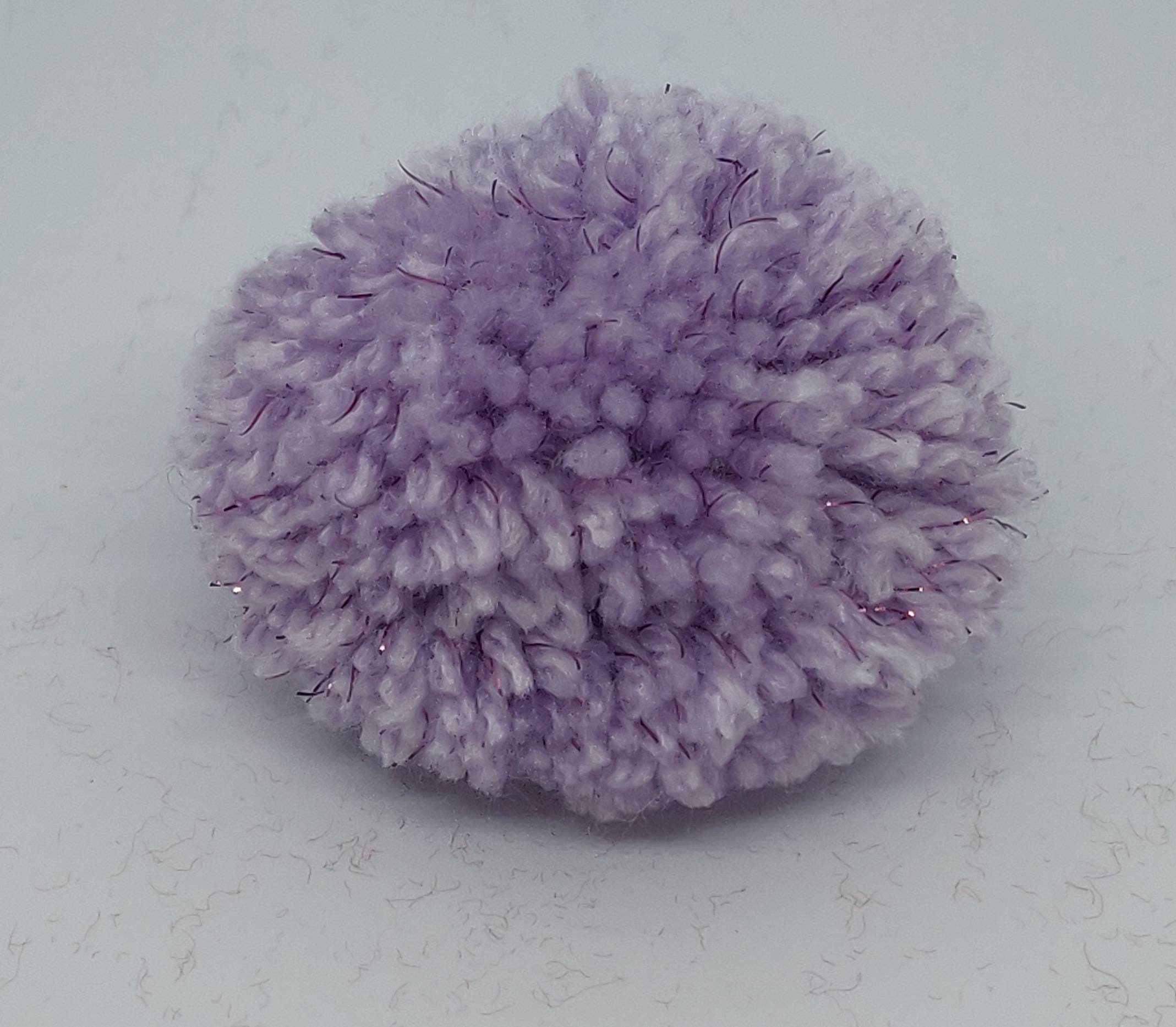 10 Pack of Pom Poms Purple - Etsy UK