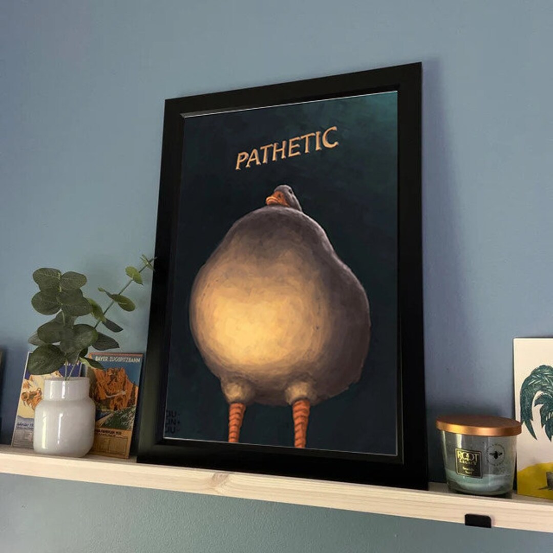 Pathetic Duck Poster Judgemental Duck Funny Poster No - Etsy UK
