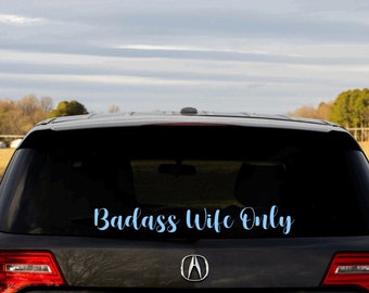 Badass Girlfriend Decals - Etsy
