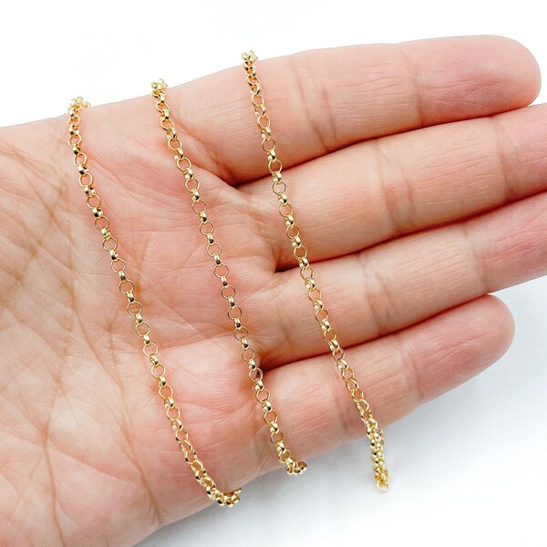 Rolo Link Chain - Etsy