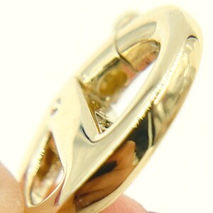 17x12mm 14K Solid Gold Mariner Clasp, Mariner Clasp Wholesale, Solid ...