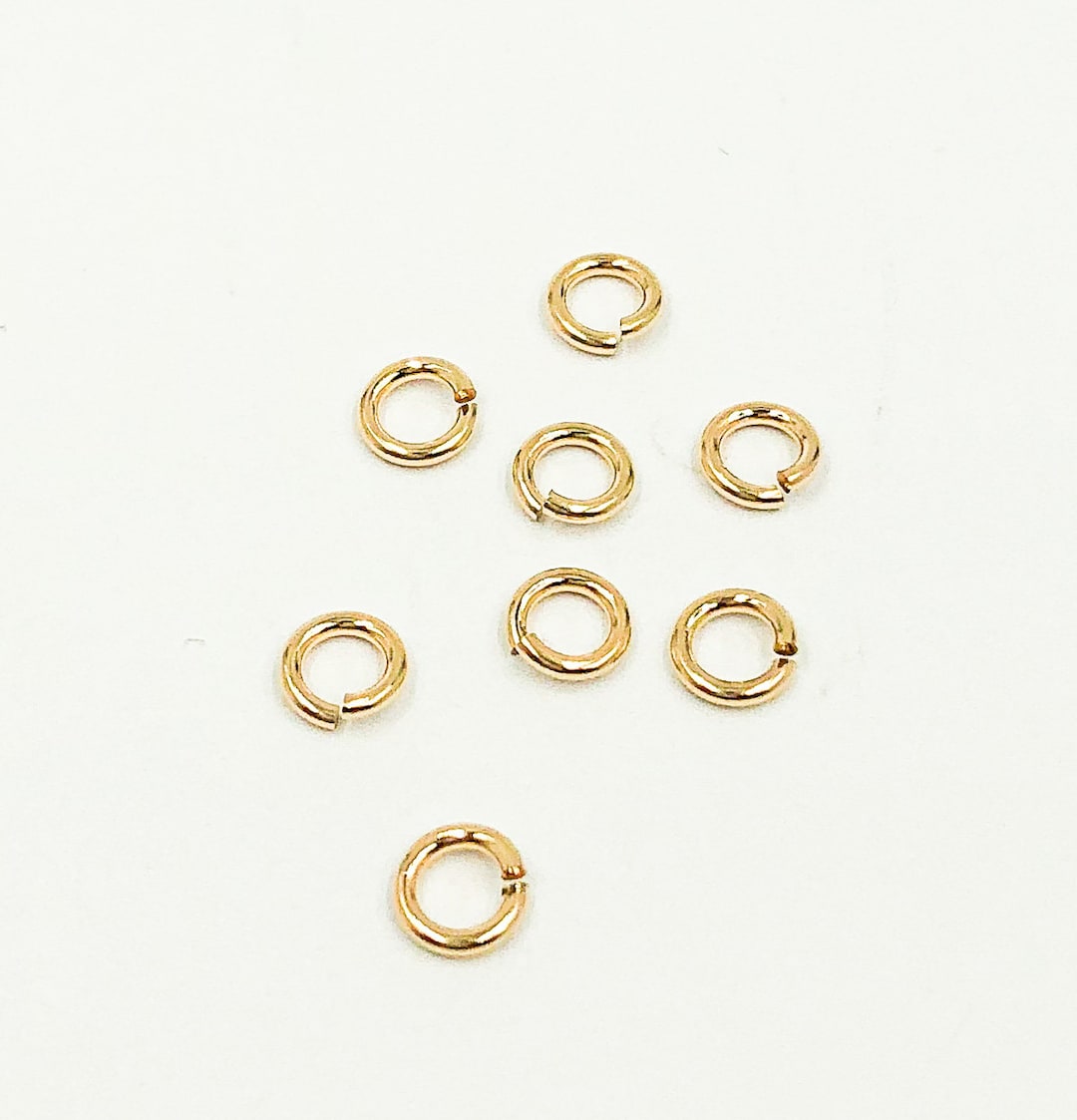 3mm 24ga Open 14k Gold Filled Jump Ring, Open Jump Ring Gold Bulk ...