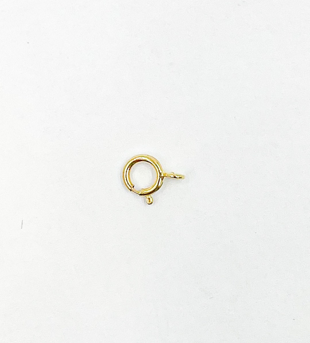 10 Pcs 14/20 Gold Filled 5 Mm Spring Ring Lock, 14k Gold Filled Jewelry ...