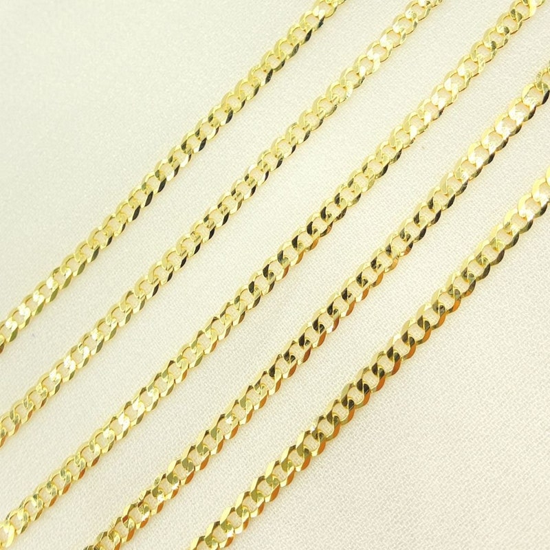 14k Gold Chain - Etsy