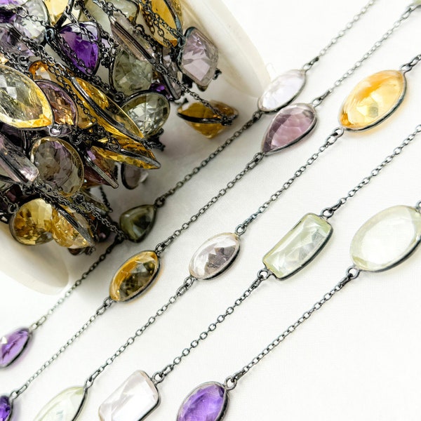 Gemstone Chain - Etsy