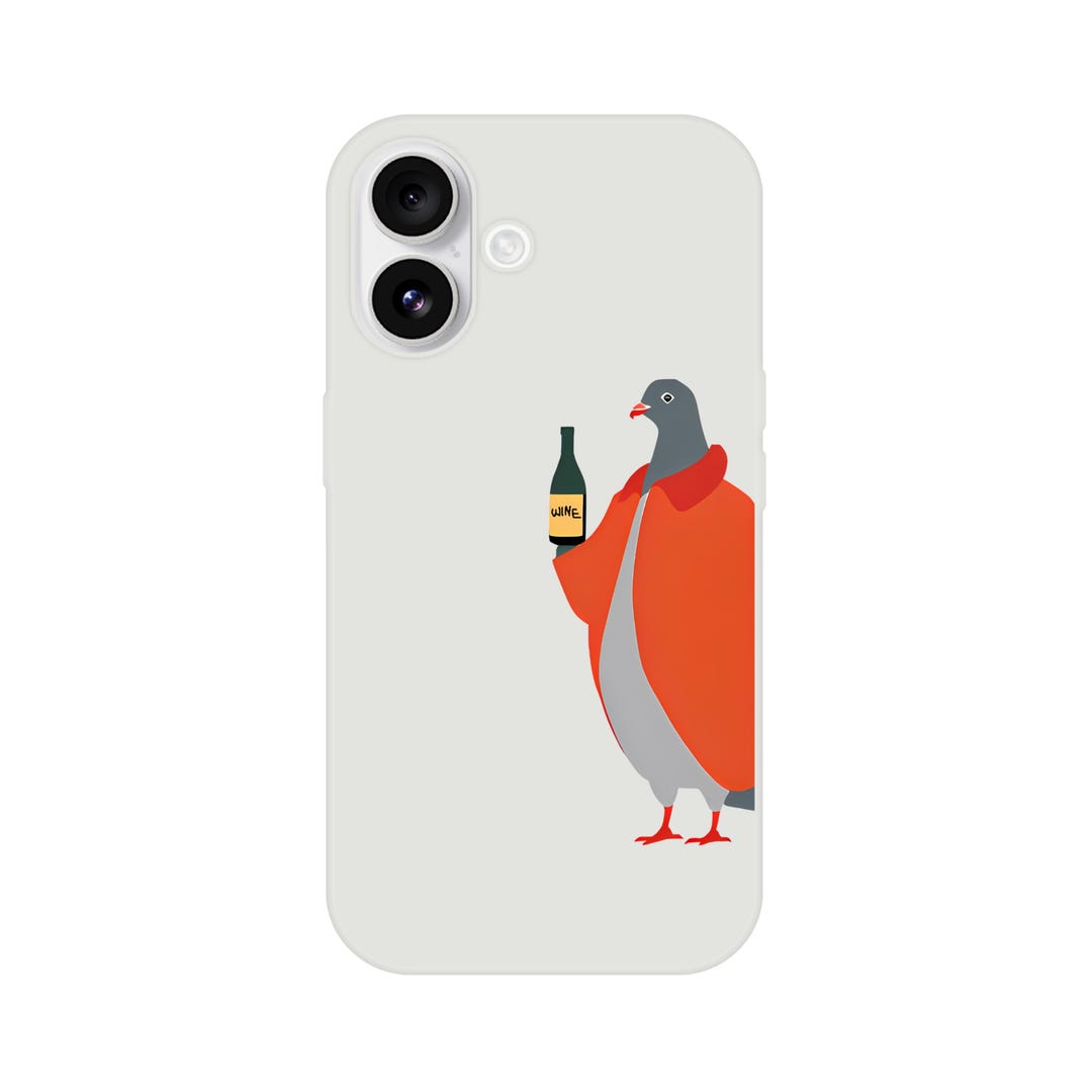 Funny Boozy Pigeon Phone Case – Wine Lover Gift - Etsy UK
