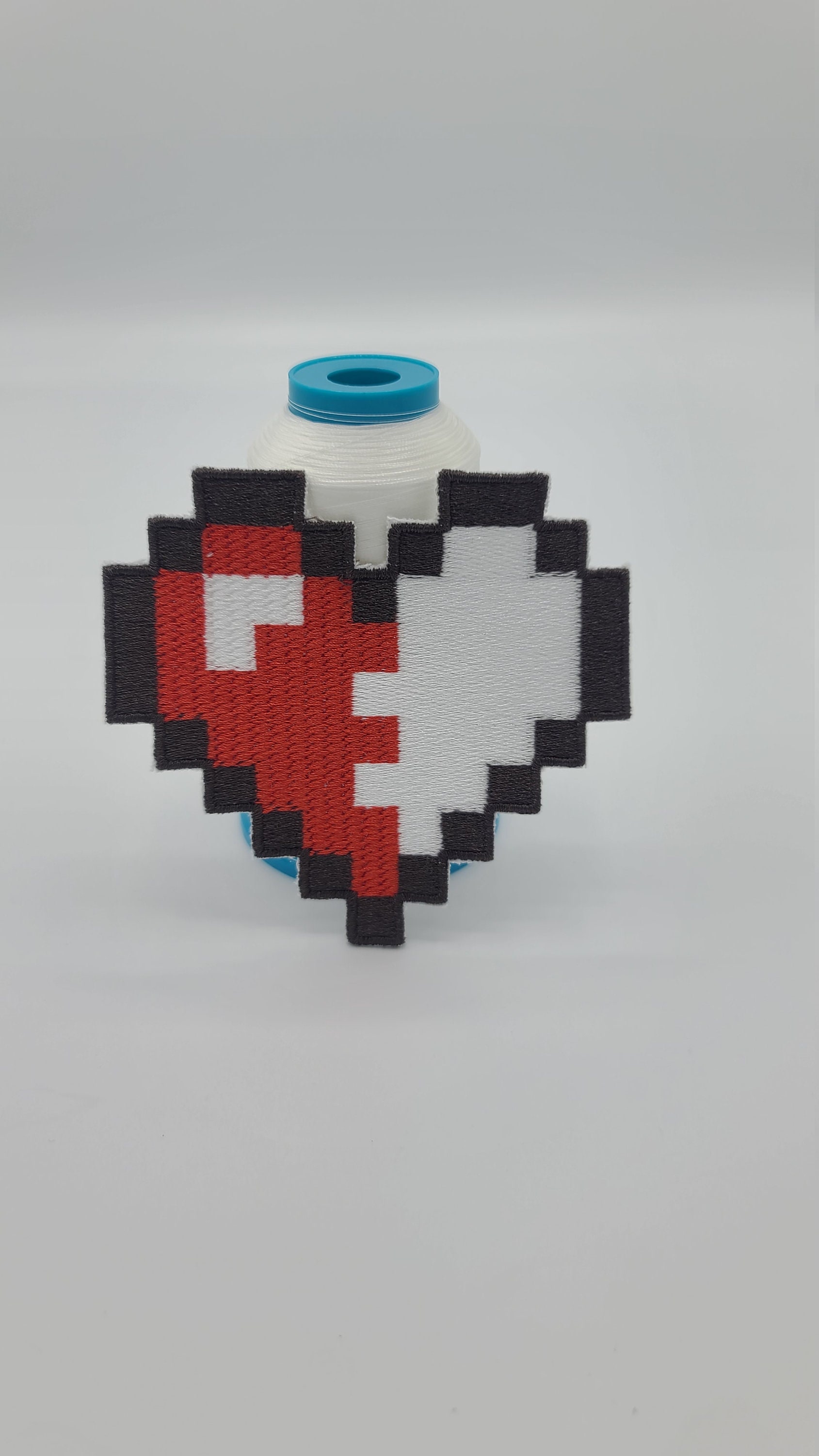3 Pack of 8-bit Retro Gaming Hearts Embroidery Files combo Pack, Full ...