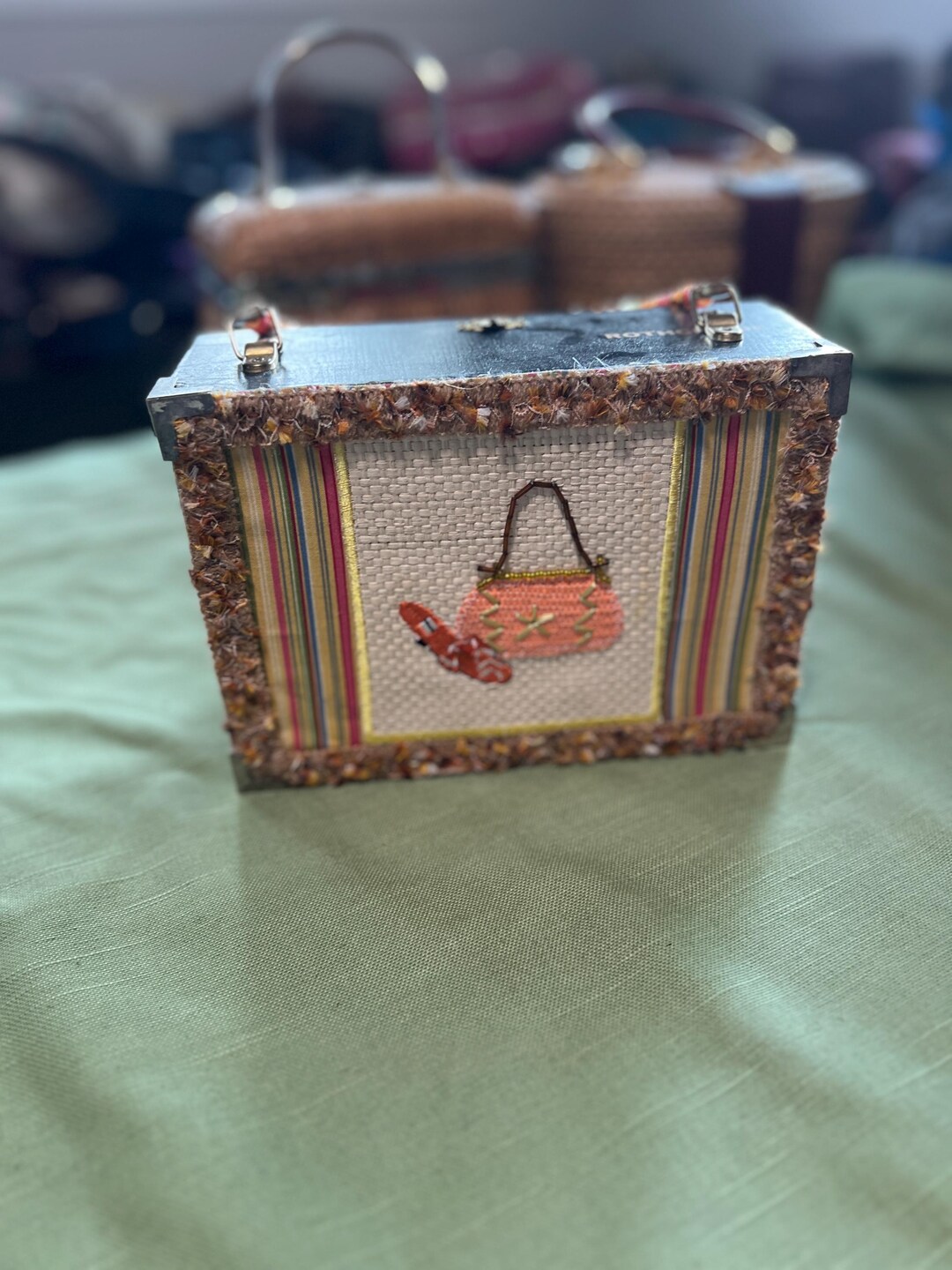 Vintage Style Upcycled Cigar Box Wood Handbag - Etsy