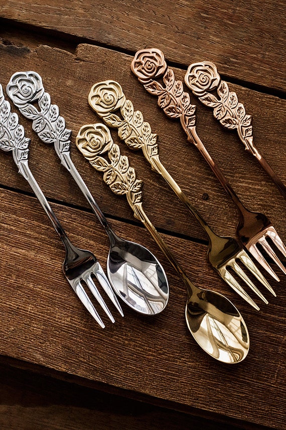 Dessert Spoon And Fork