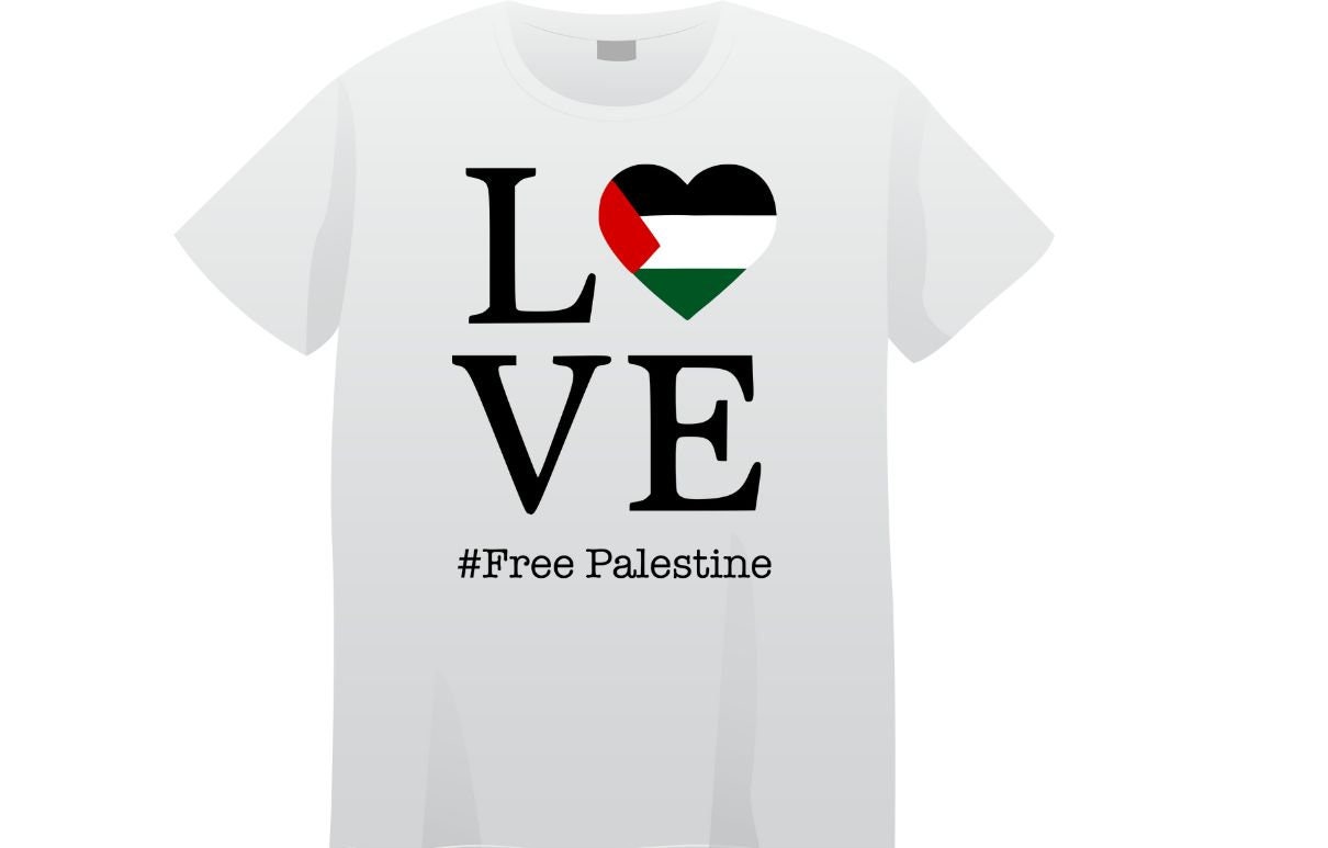 Love Palestine, Free Palestine, Heart Palestine Flag, Stand for ...