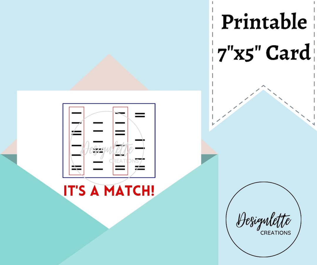 Its A Match Residency Match Day Card printable/digital Download, Funny ...
