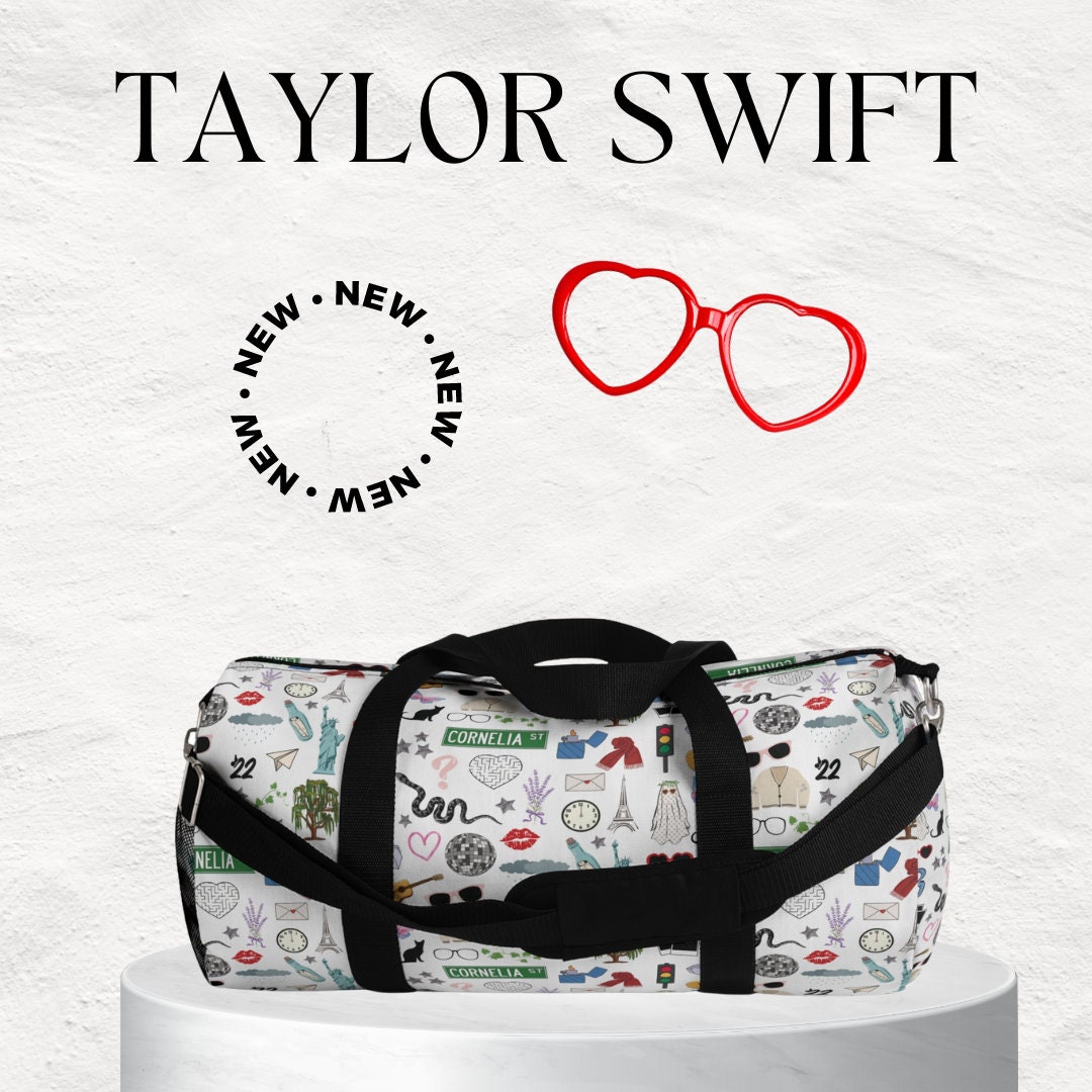 Custom Taylor Swift Duffel Bag Two Sizes - Etsy