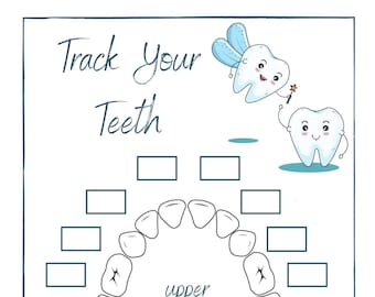 Tooth Fairy Tracker Sheet - Etsy