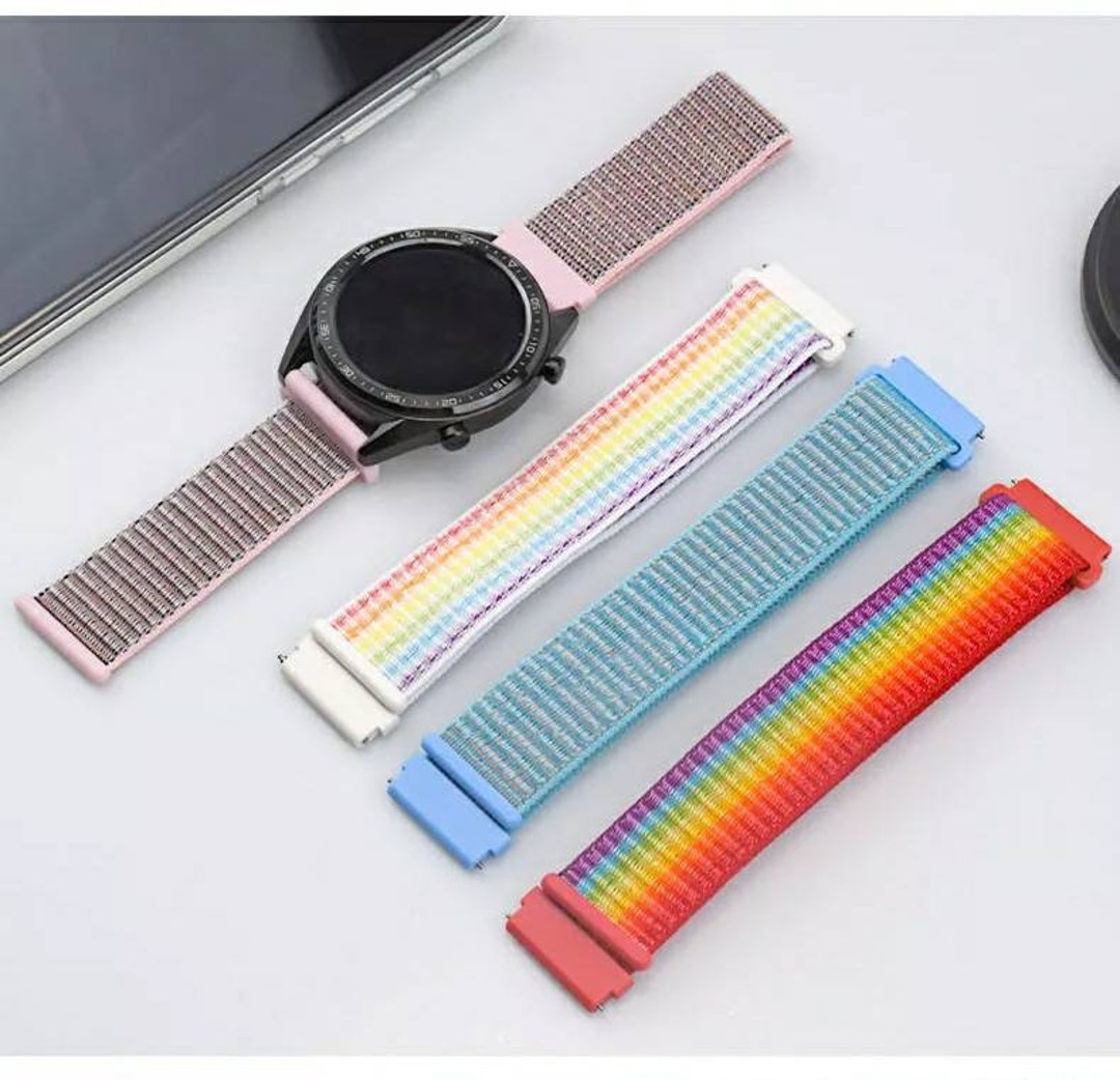 Sport Loop Watch Band Compatible With Watch Samsung Band 20mm - Etsy