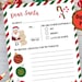 Letter to Santa, Bonus Coloring Pages, Dear Santa, Printable Letter to ...
