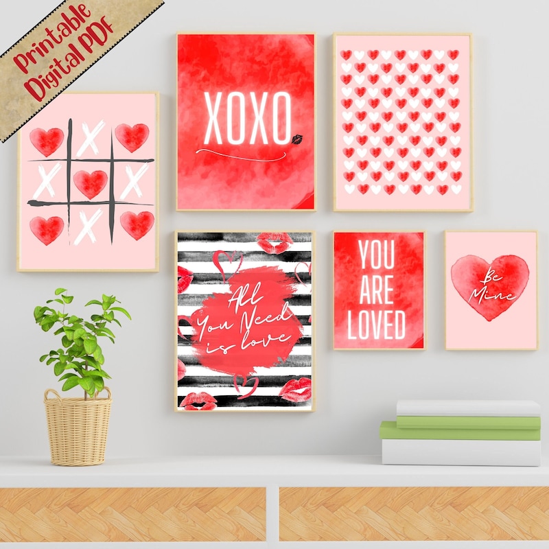 Valentine Wall Decor - Etsy