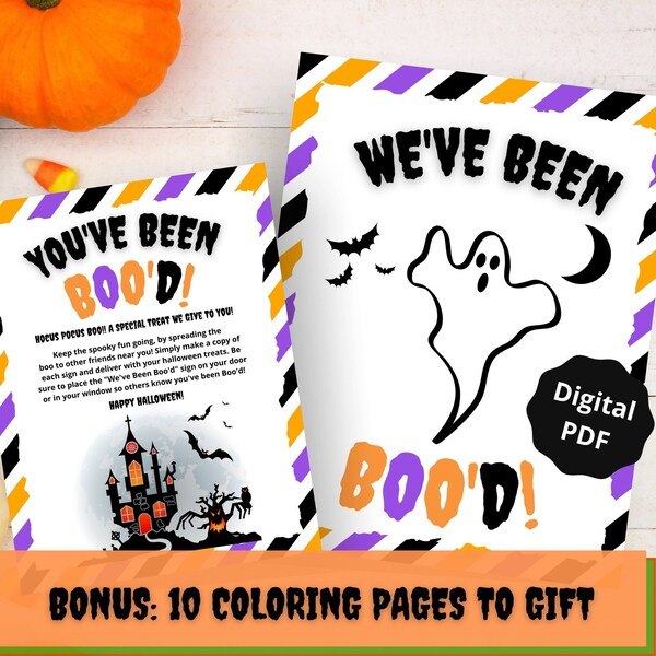 You've Been Booed Office - Etsy