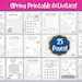 Four Season Kids Activity Bundle, Coloring Pages (digital Download) - Etsy