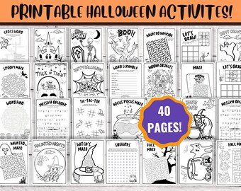 October Word Search Fall Themed Printable Instant - Etsy