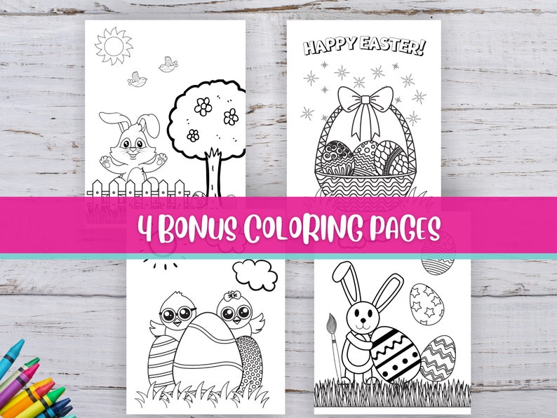 Easter Bingo Game, 35 Unique Cards, Kids Easter Activity (digital ...
