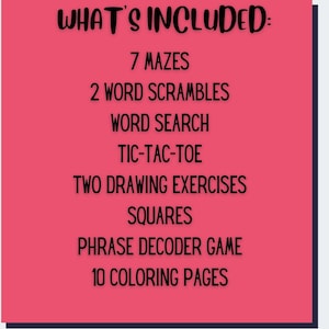 25 Spring Kids Activities, Printable Activity Bundle, Coloring Pages ...