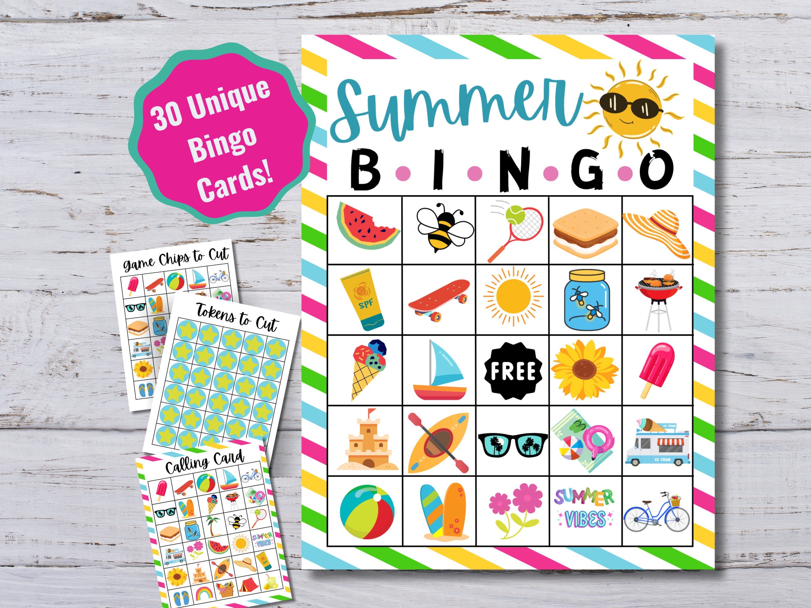 United Novelty 1 on Green Plus Pattern Bingo Game Cards- Pack of 500 ...