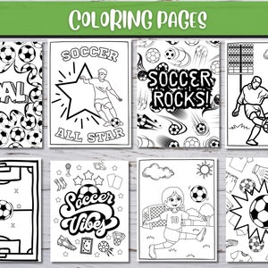 35 Printable Soccer Activities, Soccer Party Games, World Cup ...