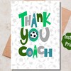 Football Thank You Card, Kids Thank You Note, Boys Sports Thank You ...