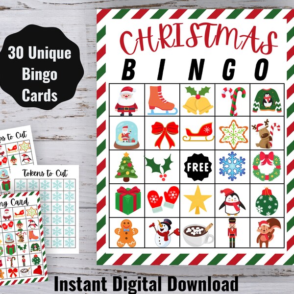 Kids Christmas Game - Etsy