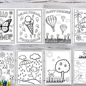 40 Summer Kids Activities, Summer Camp Activity, Printable Activity ...