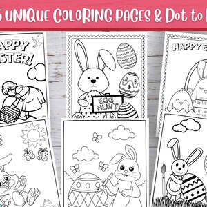 40 Printable Easter Easter Activity Book, Easter Kids Activity, Word ...