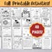 25 Spring Kids Activities, Printable Activity Bundle, Coloring Pages ...