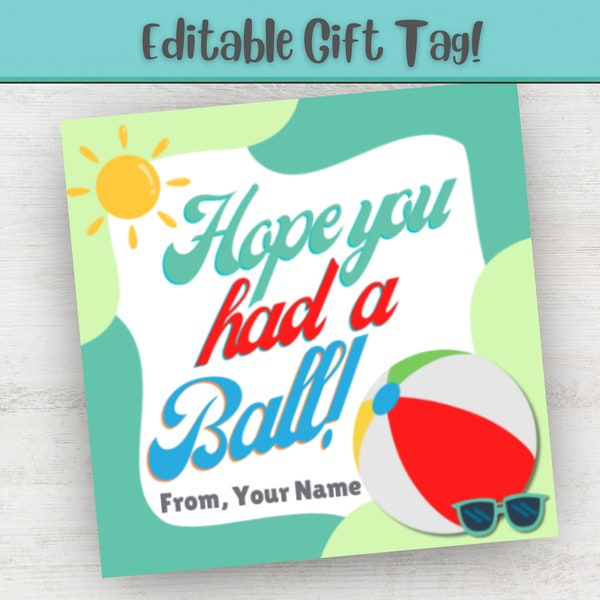 Hope You Had a Ball - Etsy