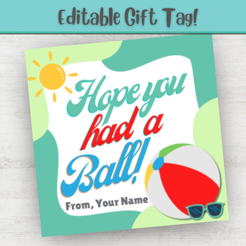 Hope You Had a Ball - Etsy