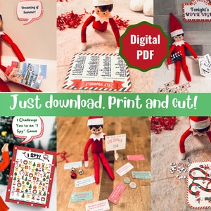 30 Elf Printable Activities Printable Elf Kit Christmas Elf - Etsy