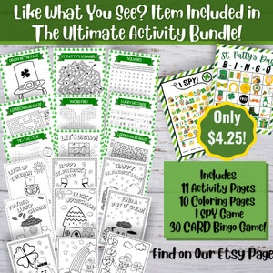 Printable St. Patrick's Day Coloring Pages, Festive Designs (digital ...