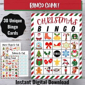Christmas Activity Bundle, Bingo, I Spy, Mazes (printable) - Etsy
