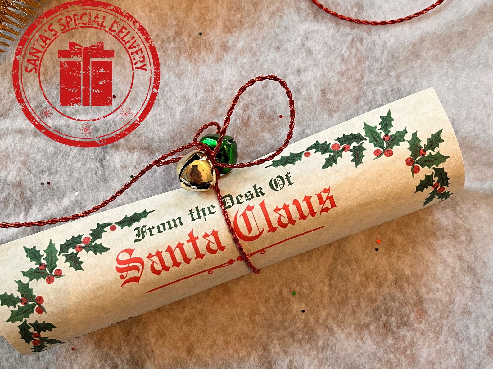 Personalized Letter From Santa, Christmas Letter (digital Download) - Etsy
