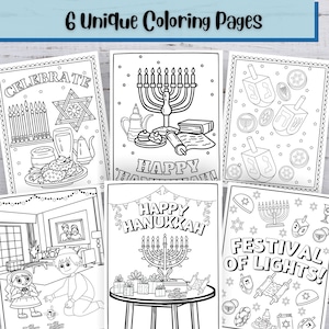 20 Printable Hanukkah Activities, Hanukkah Activity Bundle, Kid's ...