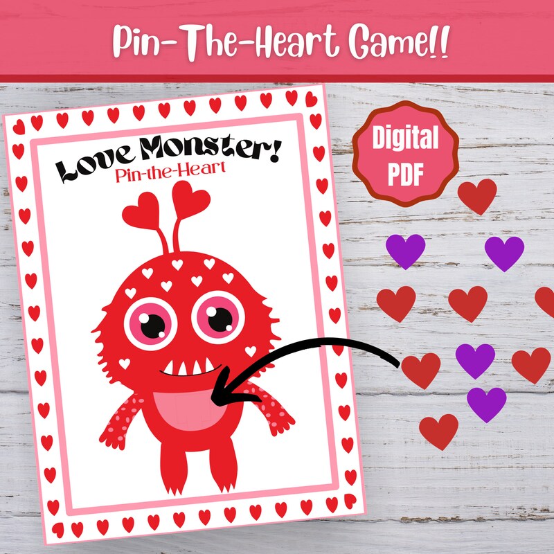 Valentine Pin - Etsy