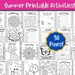Four Season Kids Activity Bundle, Coloring Pages (digital Download) - Etsy