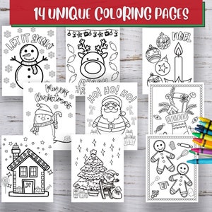 Christmas Activity Bundle, Bingo, I Spy, Mazes (printable) - Etsy