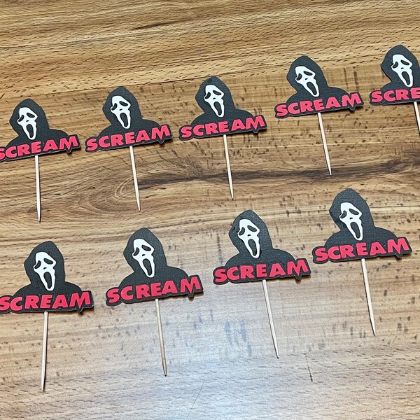 Scream Ghostface Cake Topper - Etsy