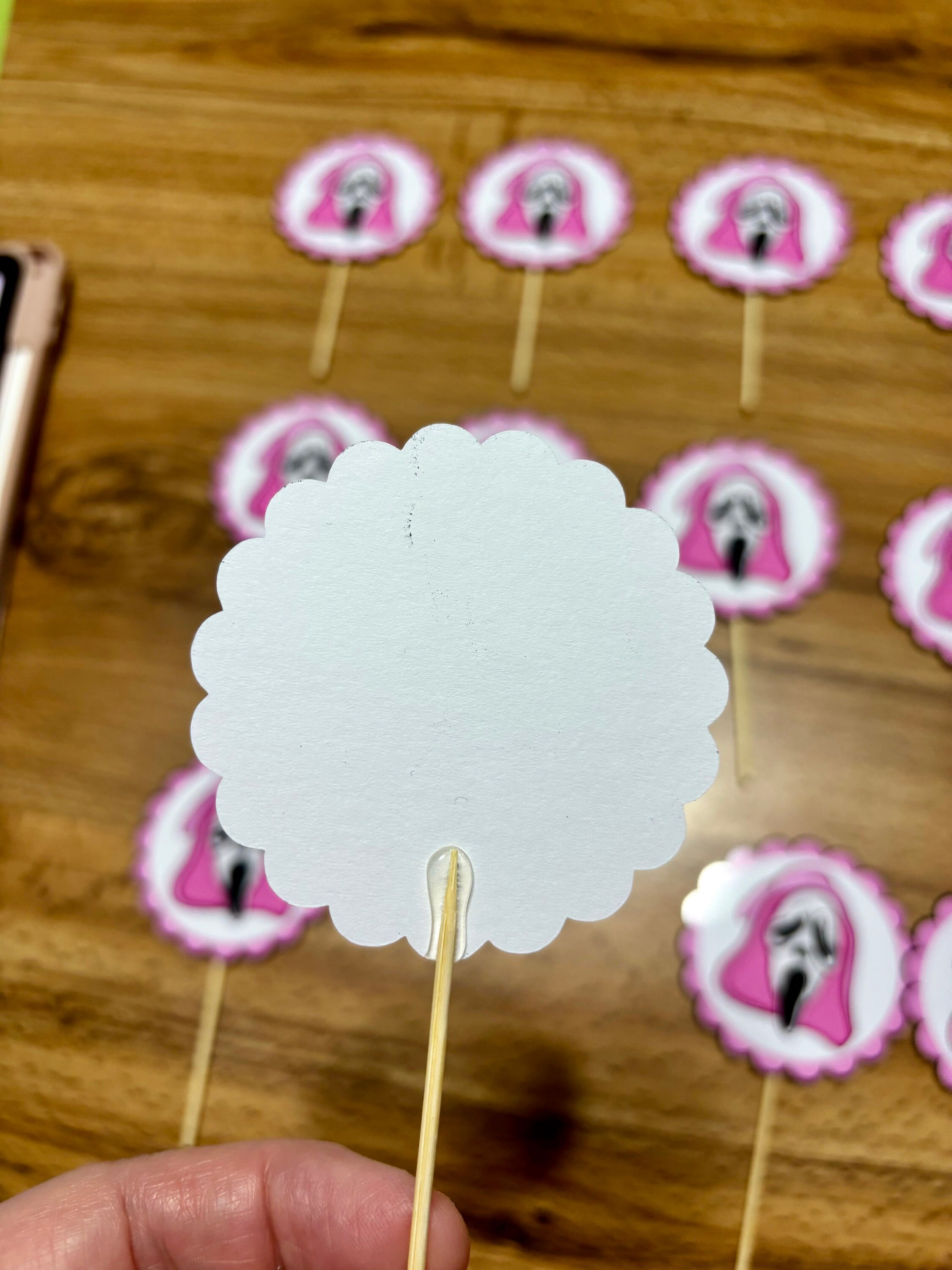 Ghostface Girly Scream Cupcake Toppers Lot of 12 - Etsy
