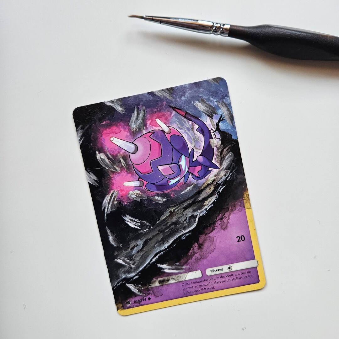 Poipole Altered Pokèmon Card - Etsy