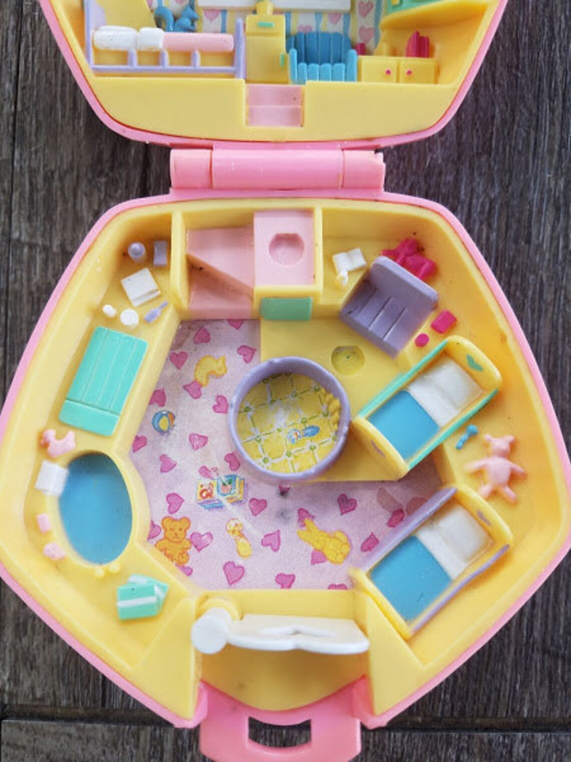 Vintage Polly Pocket. Polly Pocket in the Nursery Compact. | Etsy