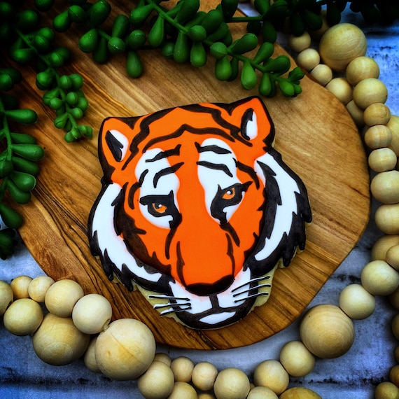 Tiger Face Cookie Cutter | Etsy