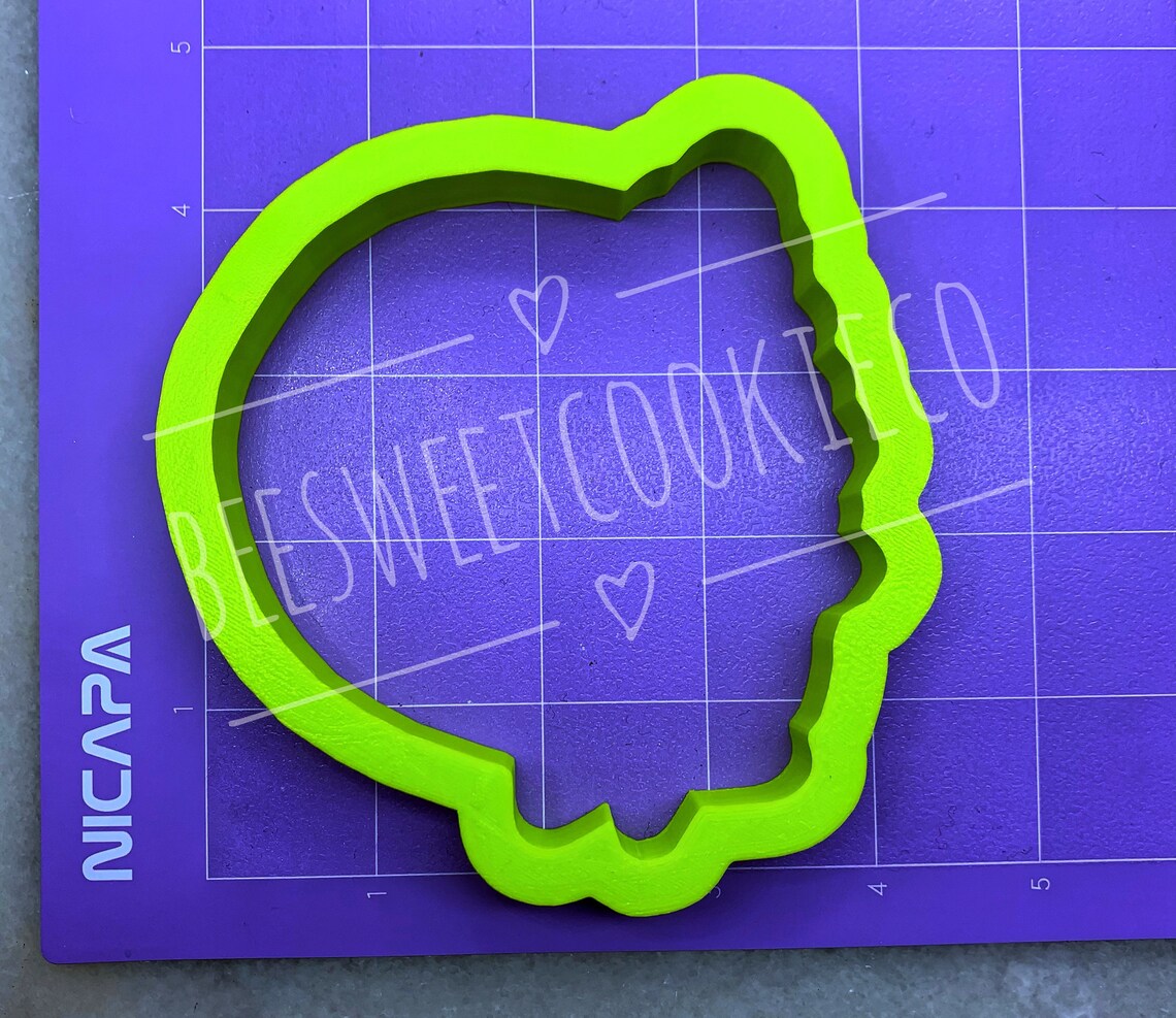 Floral Plaque Cookie Cutter - Etsy